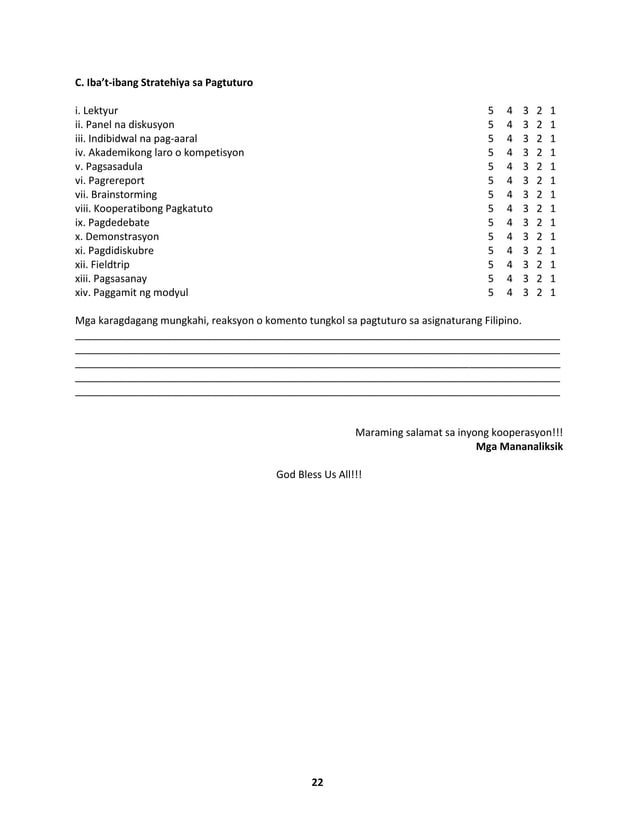 Research paper in filipino | PDF