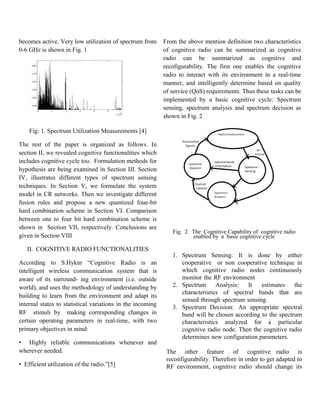Research paper on cognitive radio network | PDF