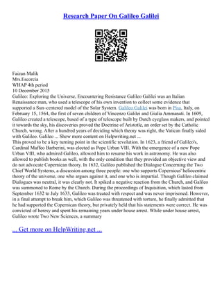 Renaissance Science Astronomy