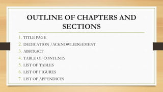 Research paper outline | PPT