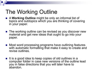 Research Paper Outline.ppt