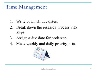 Research Paper Writing Process | PPT