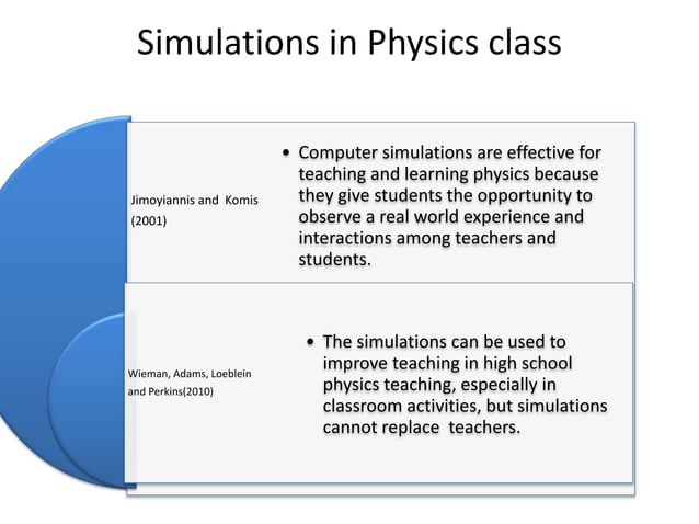 PHYSICS EDUCATIONAL TECHNOLOGY THAT EFFECTS ON STUDENT PERFORMANCE | PPT