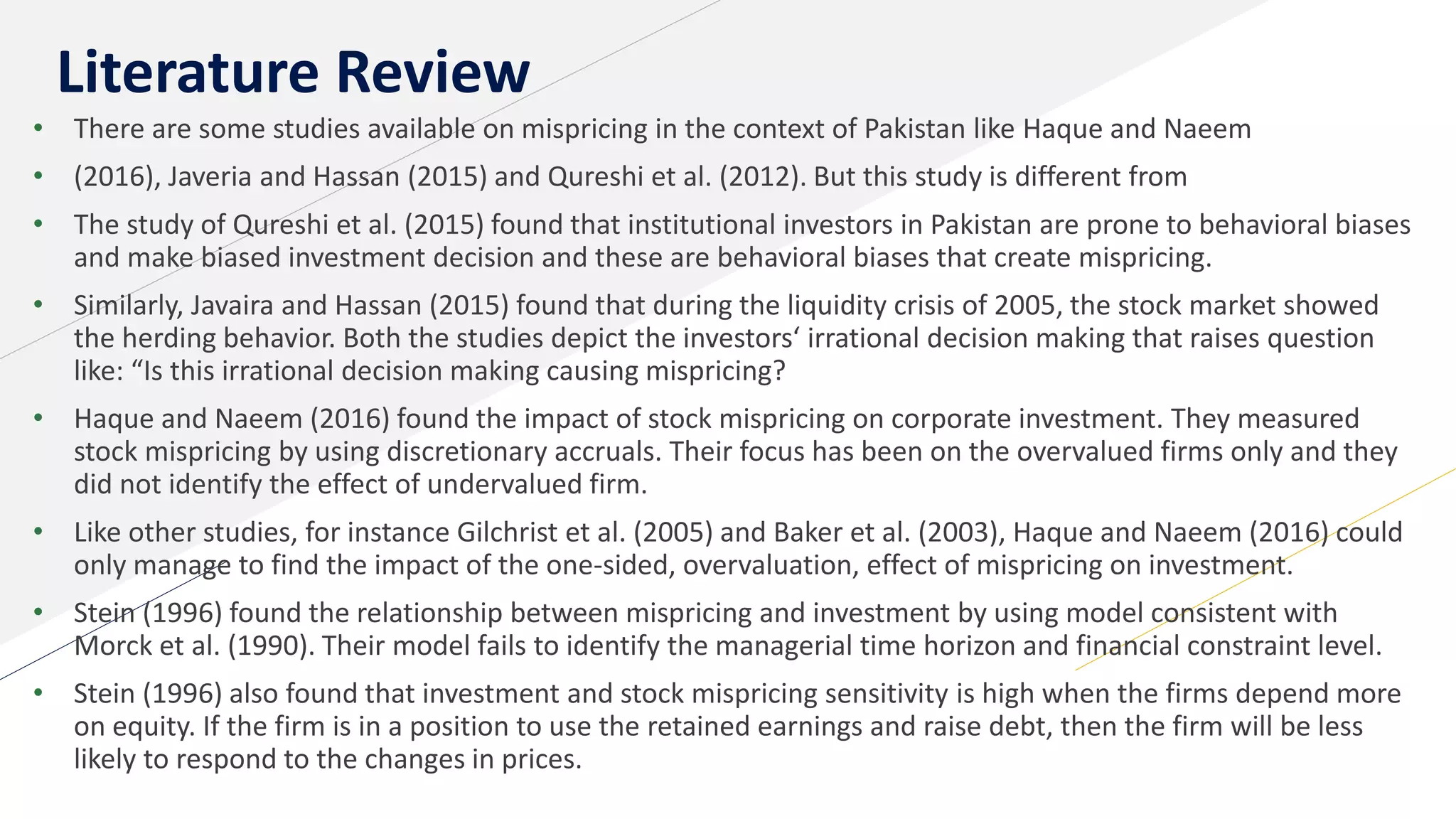 Research paper ppt | PPTX | Stocks and Bonds | Personal Investing