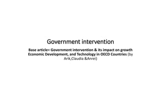 Government intervention and economic growth ppt.pptx