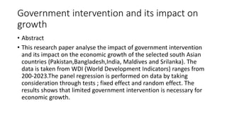 Government intervention and economic growth ppt.pptx