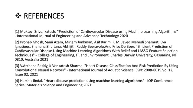 Heart Disease Prediction Using Machine Learning Algorithm Ppt