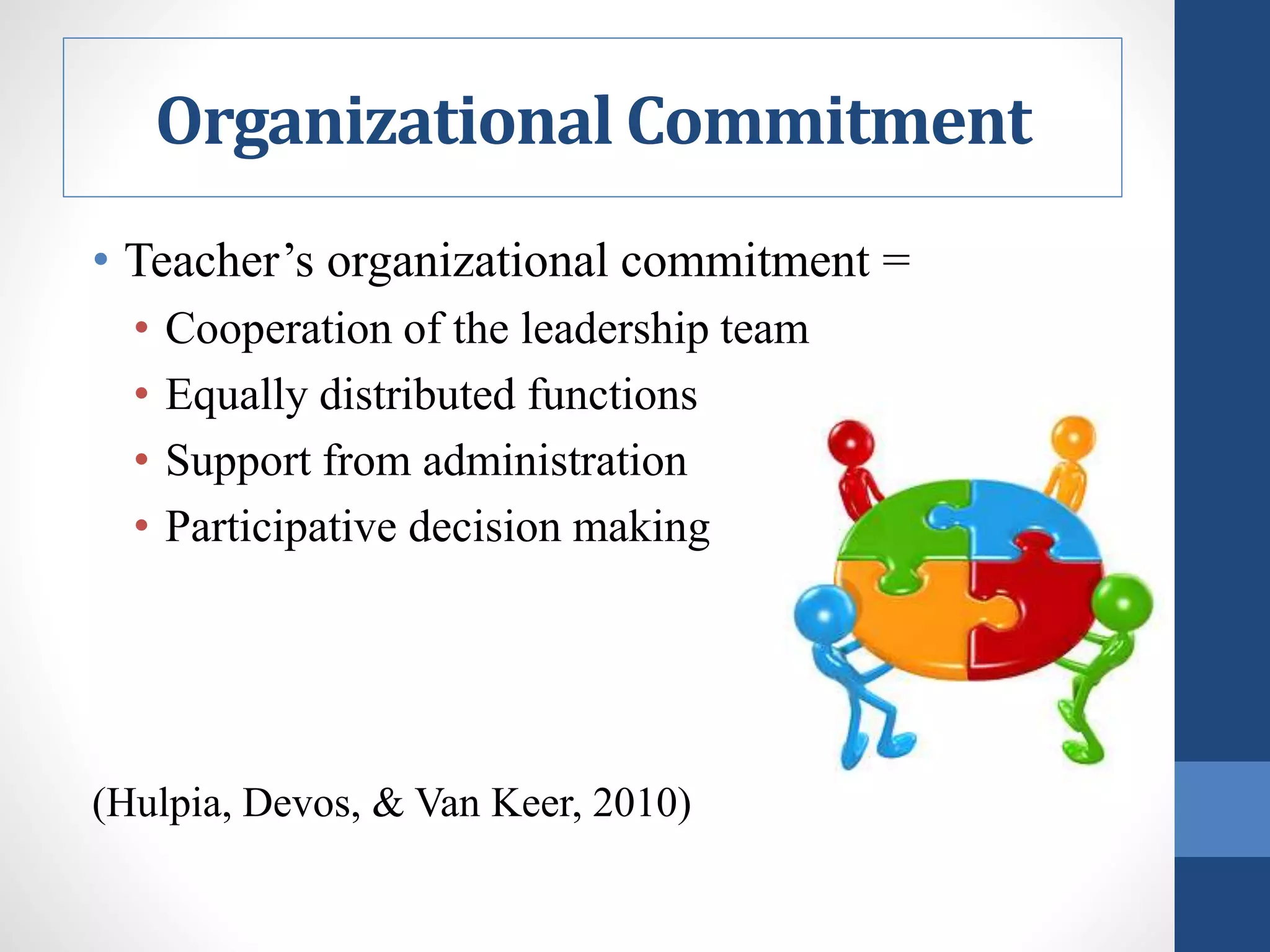 Organizational Commitment and Leader Behavior | PPTX