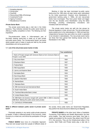A Comparative study of the Financial Performance of the Axis Bank Ltd & ICICI Bank Ltd. | PDF