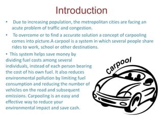 Research paper review on car pooling using android operating system a ...