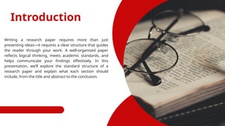 From Introduction to References: Mapping the Anatomy of a Research ...