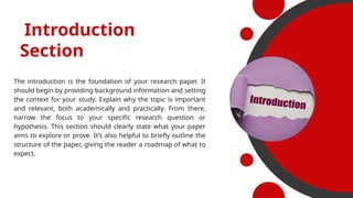From Introduction to References: Mapping the Anatomy of a Research ...