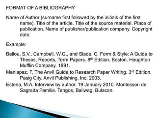 Research Paper Writing | PPTX