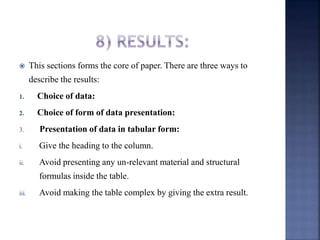 Research paper writing | PPTX