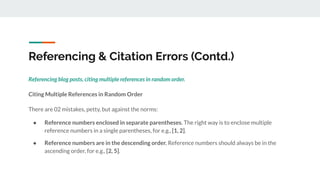 Research Paper Writing 101: Mistakes to Avoid | PPT