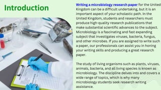 Research Paper Writing For Microbiology In UK.pptx