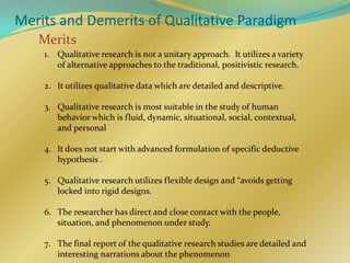 Research paradigms in education | PPTX