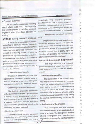 Research Proposal in Nursing | PDF