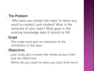 Research plan final | PPT