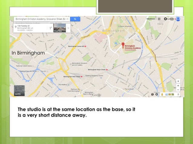 Research & planning - Recce | PPT