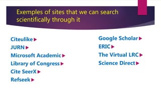 What is a scientific research? And how to do and think ? | PPTX ...