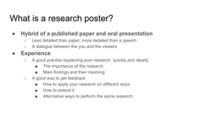 Research Poster Design | PPT