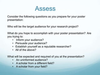 Research Poster Creation | PPTX