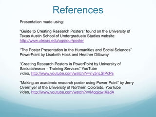 Research Poster Creation | PPT