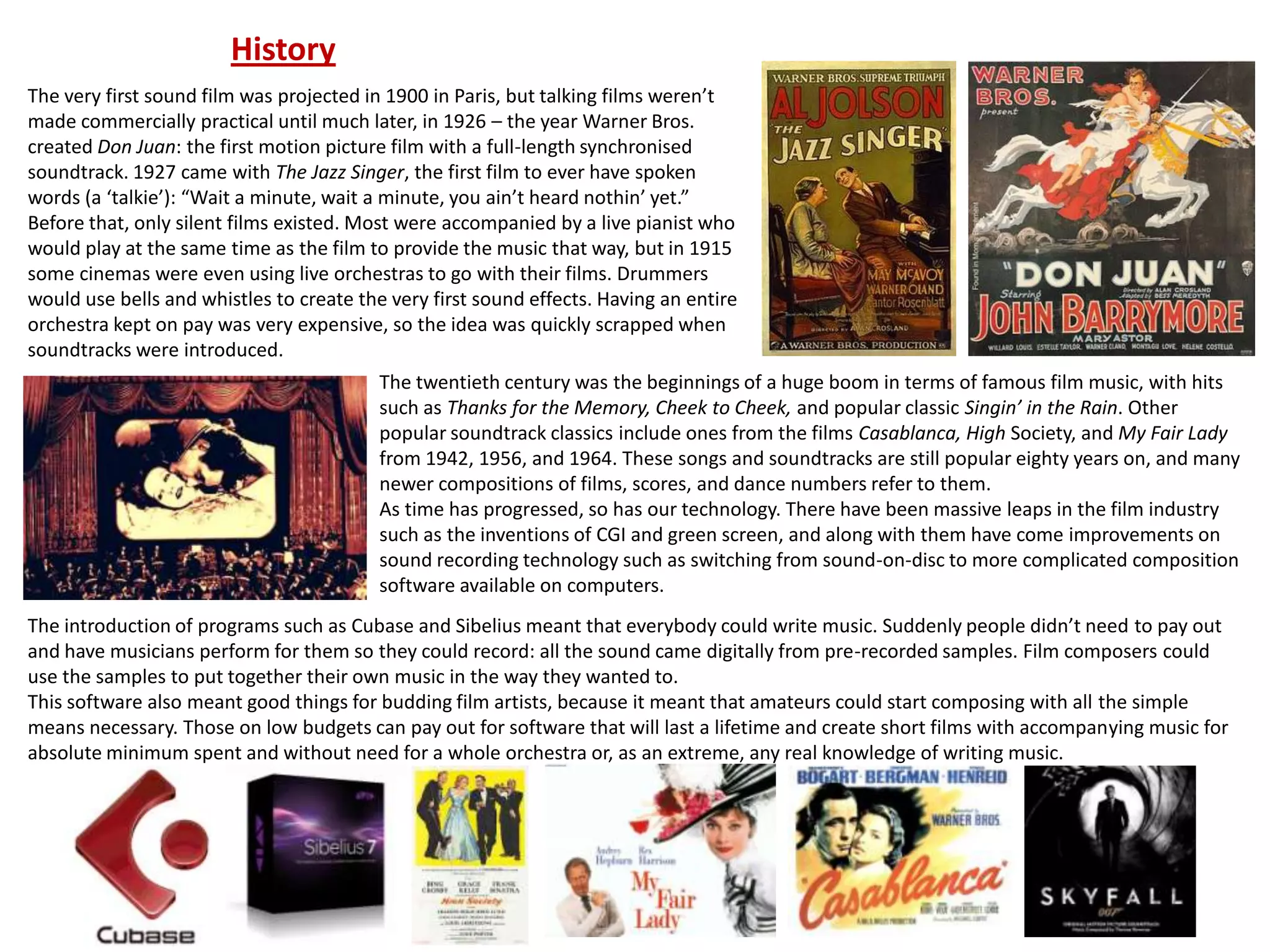 Film Music Research | PPTX