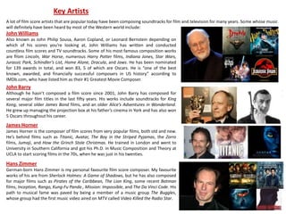 Film Music Research | PPT