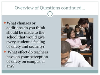 Student Safety Research Presentation | PPT