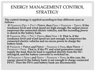 Renewable energy EV power station | PPTX