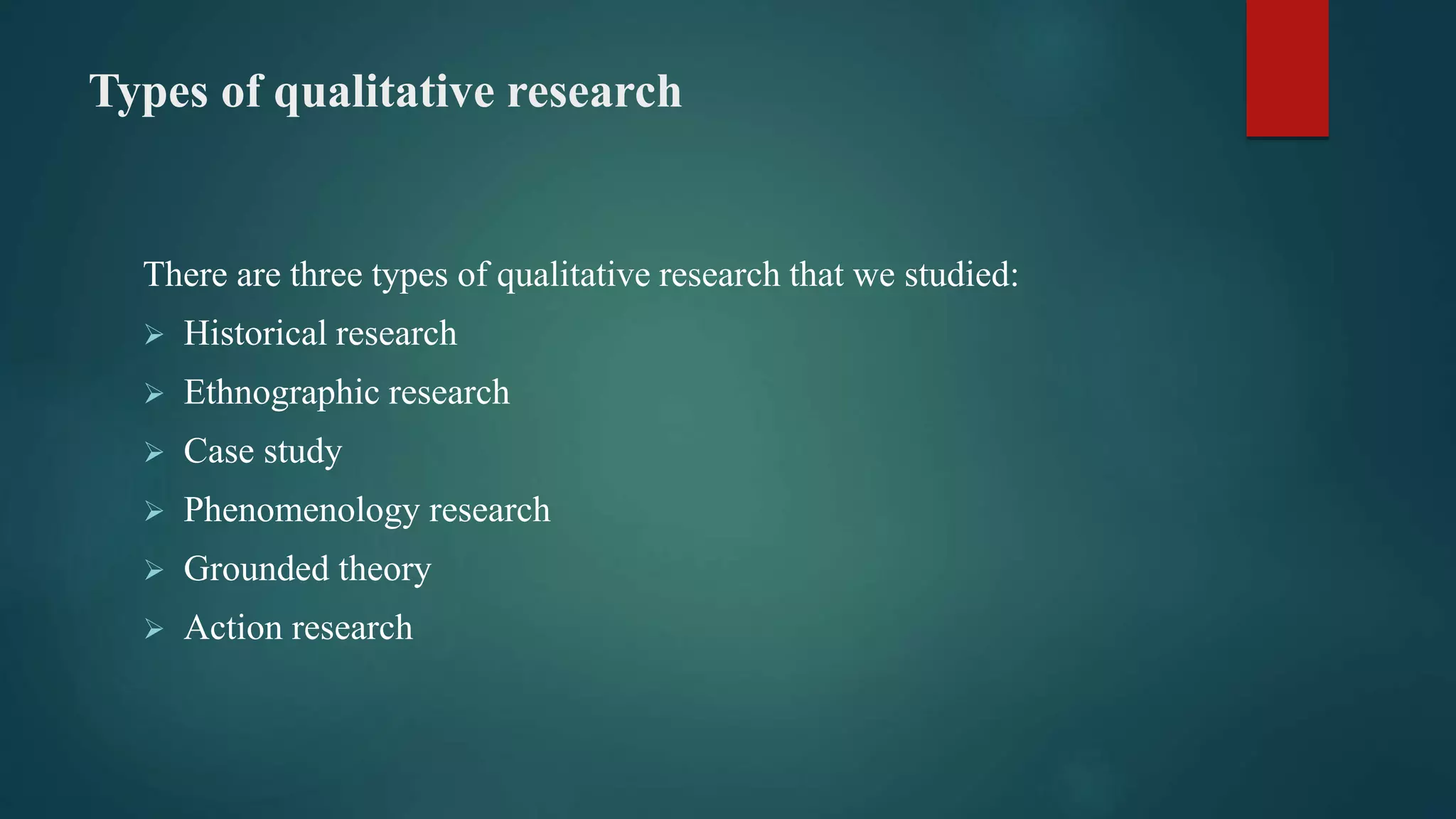 types of research | PPTX