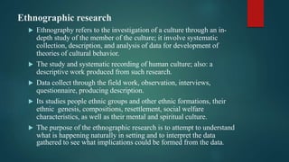 types of research | PPTX