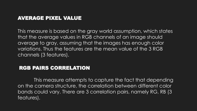 Blind Source Camera Identification | PPTX | Cameras and Camcorders ...