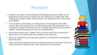 Research presentation | PPTX