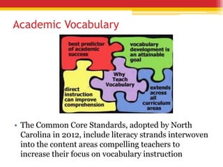 Science Vocabulary Action Research | PPTX