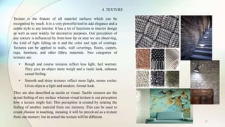 Elements of Interior Design | PPTX