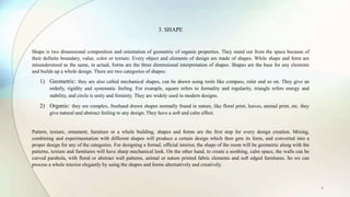 Elements of Interior Design | PPTX