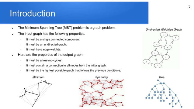 Minimum Spanning Tree Optimizations Ppt