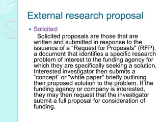 Research proposal | PPTX