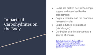 Carb Loading and Energy in Endurance Performance Sports | PPTX