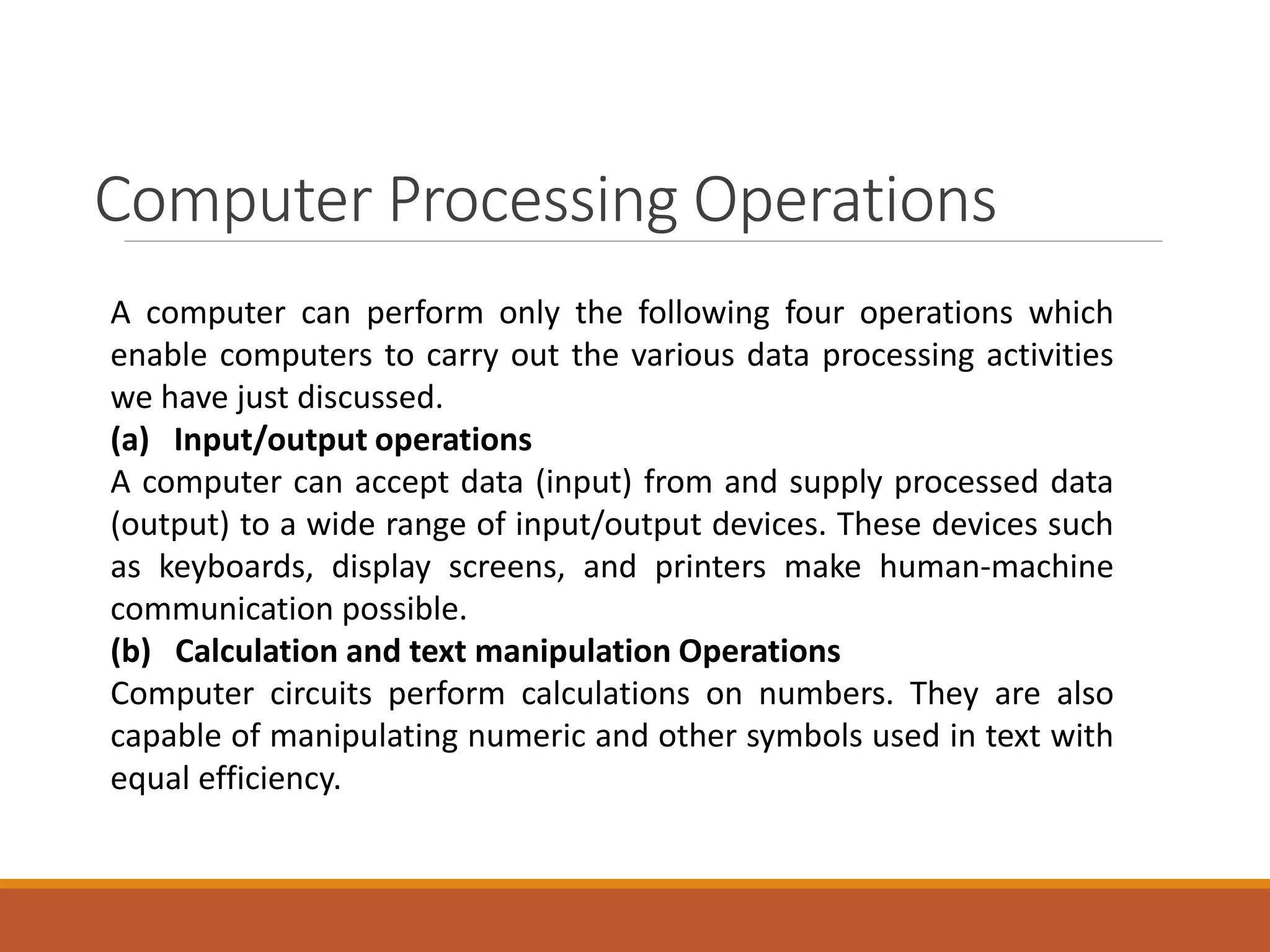 Data processing and analysis | PPTX