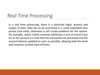 Data processing and analysis | PPTX