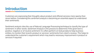Comparative Study of Machine Learning Algorithms for Sentiment Analysis ...