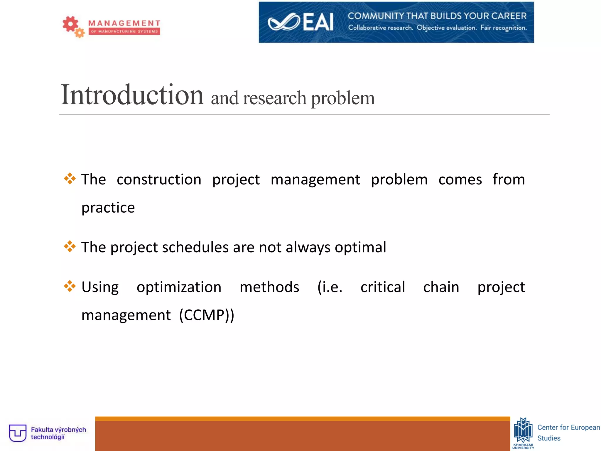 A Heuristic Project Buffer Management Algorithm In The Scheduling Phase 2982