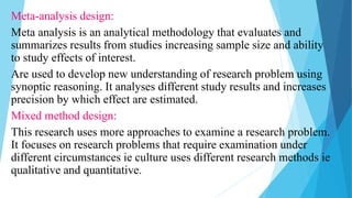 Research design and variables | PPTX