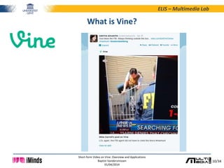 Vine Measurement Study | PDF