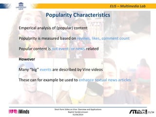 Vine Measurement Study | PDF