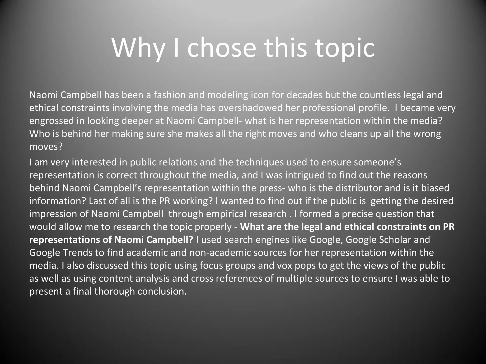 Research presentation final version | PPT